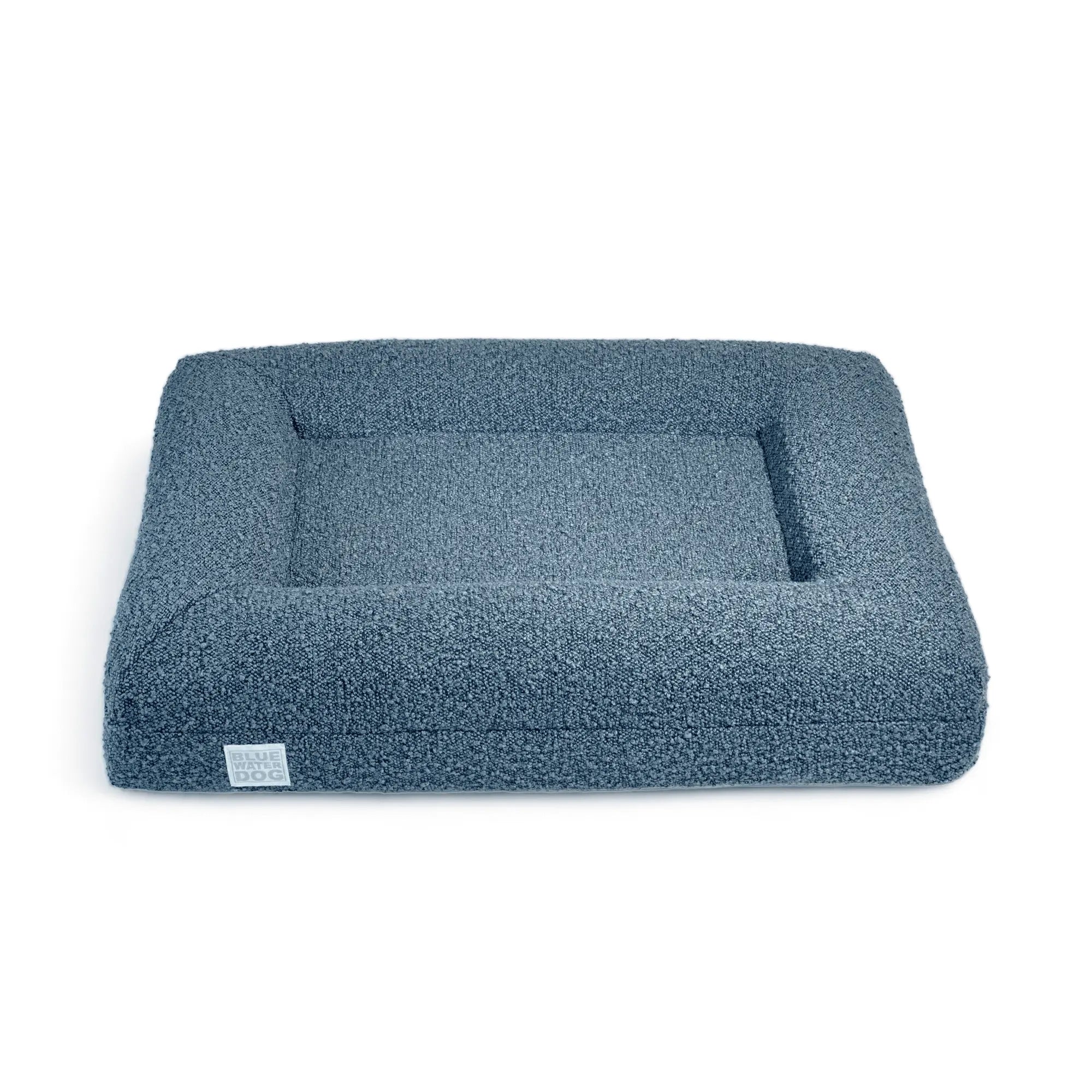 Luxury Orthopedic Bouclé Bolster Dog Beds | Bluewater Dog